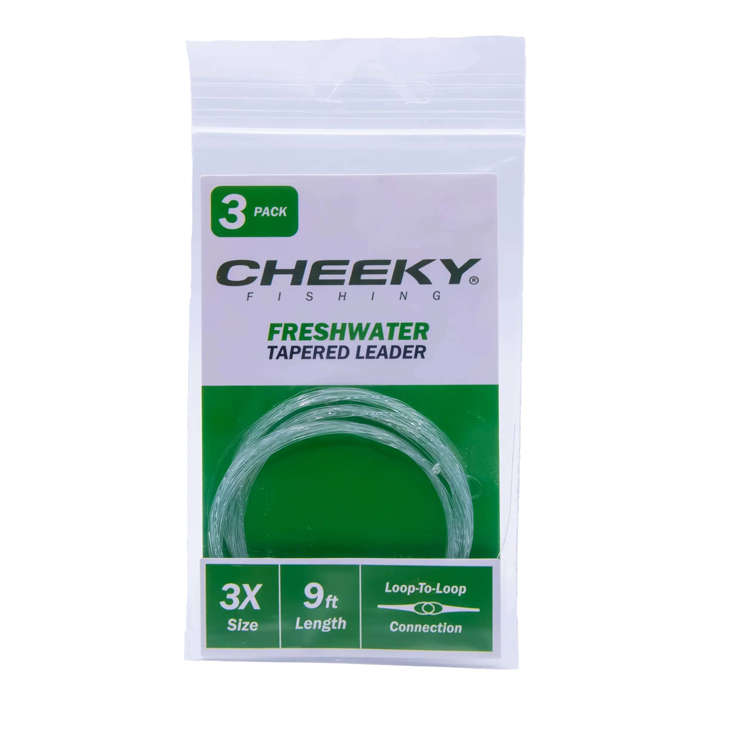 Cheeky® Freshwater Fly Leader 3 PACK | Bass Pro Shops Canada